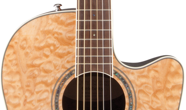 Ovation Celebrity Standard Plus Mid Depth Acoustic/Electric - Quilted Maple | Long & McQuade